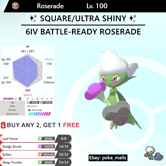 Shiny Roserade