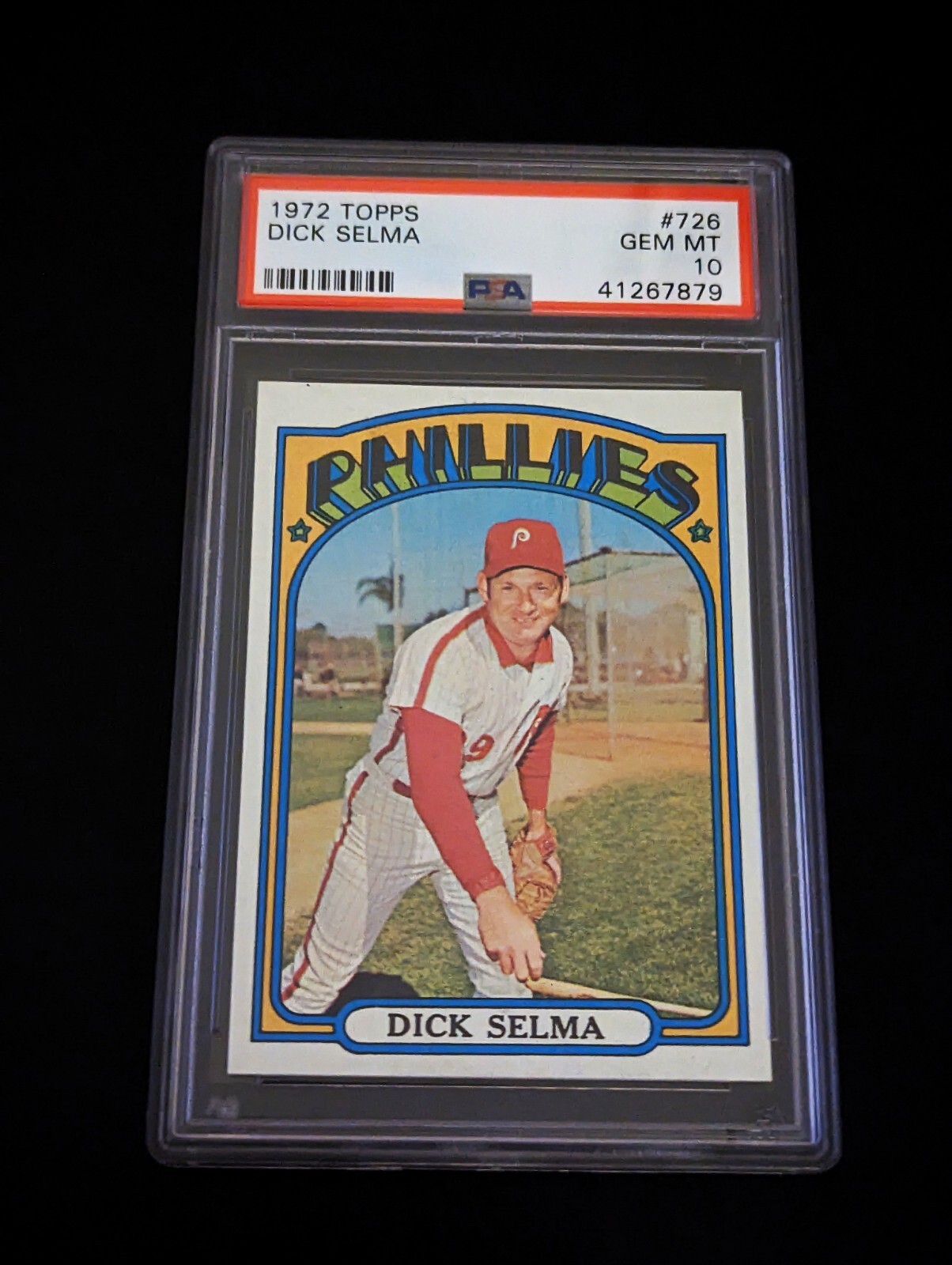 1972 Topps Baseball #726 Dick Selma PSA 10 GEM MINT (PHILLIES) | eBay