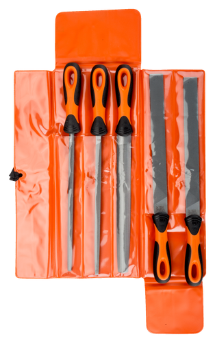 BAHCO Sandvik 5 Pce 10"/250mm Engineers Assorted Metal File Set ...