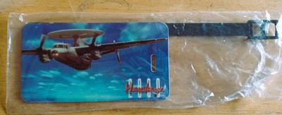 USAF Hawkeye Baggage Name Tag, Military Airplane, RADAR, Flying | eBay