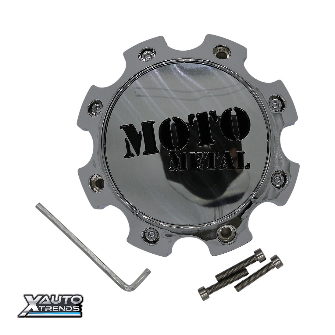 Moto Metal Wheel Center Cap 50mm High Chrome 1079L170MO3CH-H50 | eBay