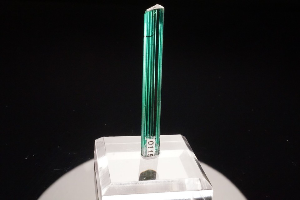 SUPERB GEM Blue Green Elbaite Tourmaline Crystal PAPROK, AFGHANISTAN ...