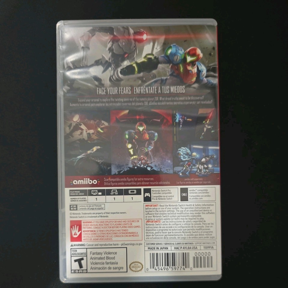 Metroid Dread - Nintendo Switch | eBay
