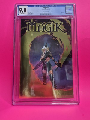 Marvel Comics Magik #1 CGC 9.8 Ruan Variant Gold Foil Cover FIRST Print ...