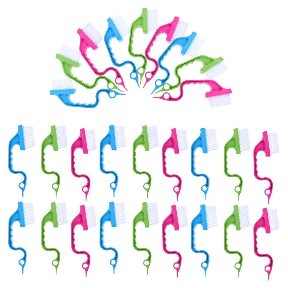 30pcs Hand held Groove Gap Cleaning Tools Door Window Track Kitchen ...