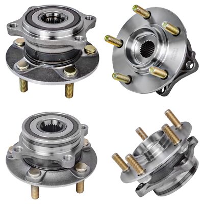 Front Rear Wheel Bearing & Hub for 2008 2009-15 Mitsubishi Lancer ...