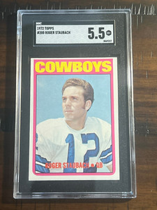 Roger Staubach 1972 Topps #200 Base Price Guide - Sports Card Investor