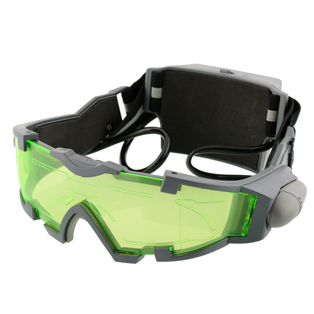 LED Night Vision Goggles Eye shield Green Lens eye protector view ...