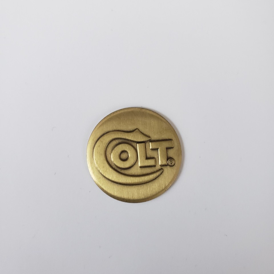 COLT FIREARMS COIN TOKEN MEDALLION Unique Check Out My Other Firearm ...