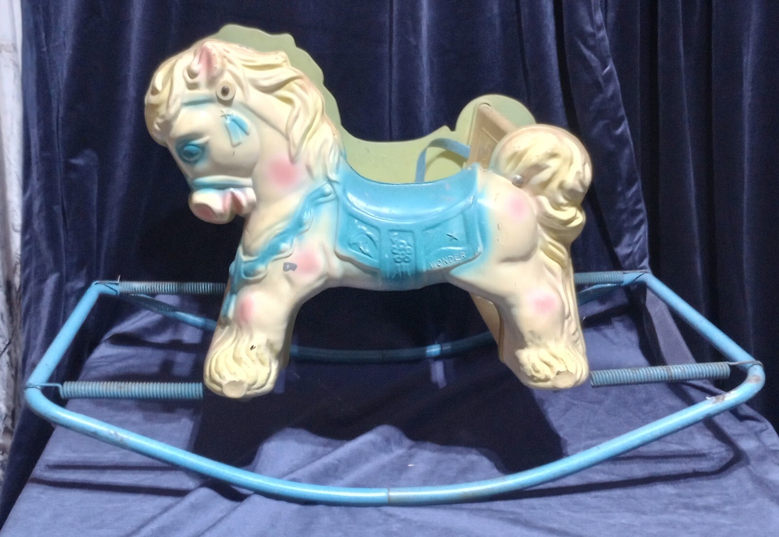 Vintage 1950s Wonder Horse Shoo-Fly Childs Riding Bouncing Rocking ...