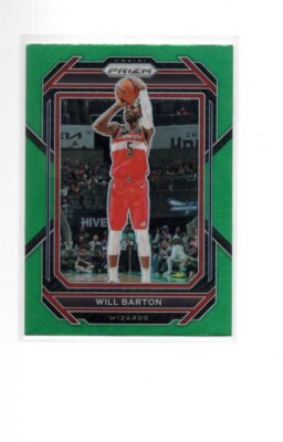 WILL BARTON 2022-23 PANINI PRIZM GREEN PRIZM CARD #194 | eBay