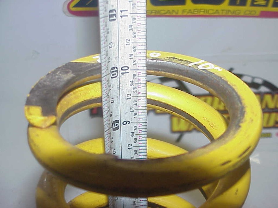 AFCO #350 Coil-over 10" Racing Spring UMP IMCA Wissota NASCAR Ratrod L6 ...