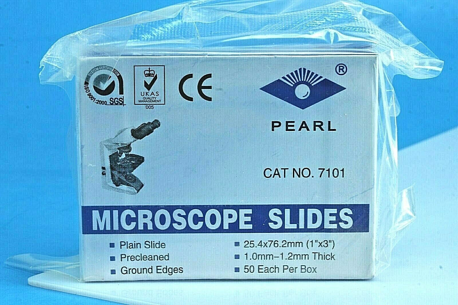 PEARL Microscope Slides, 50 Count, #7101, 1" X 3". New In Package. | eBay