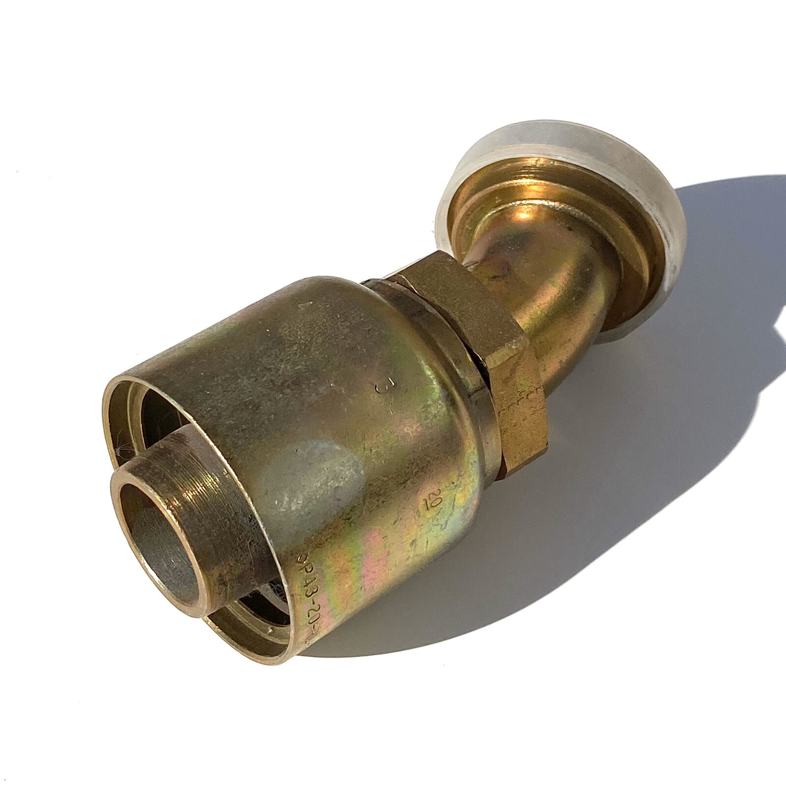 Parker 12643-20-20 Fitting 1-1/4" Hose -1/4" SAE Code 61 Flg for sale ...