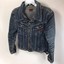 Vintage Parasuco Jeans Cropped Denim Jacket Distressed Riveted XS ...