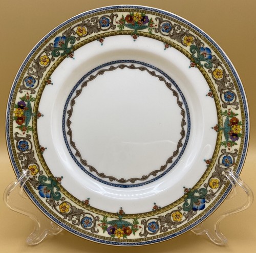 Minton Plymouth Salad Plate (s) Multicolored Flowers Urns Scrolls ...