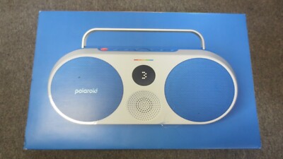 Polaroid P3 Retro-Futuristic Boombox Bluetooth Speaker - Blue | eBay