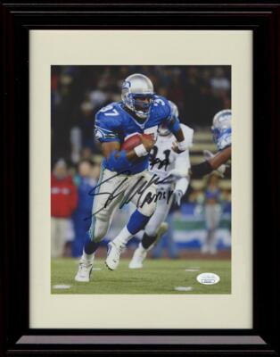 16x20 Framed Shaun Alexander - Seattle Seahawks Autograph Promo Print ...