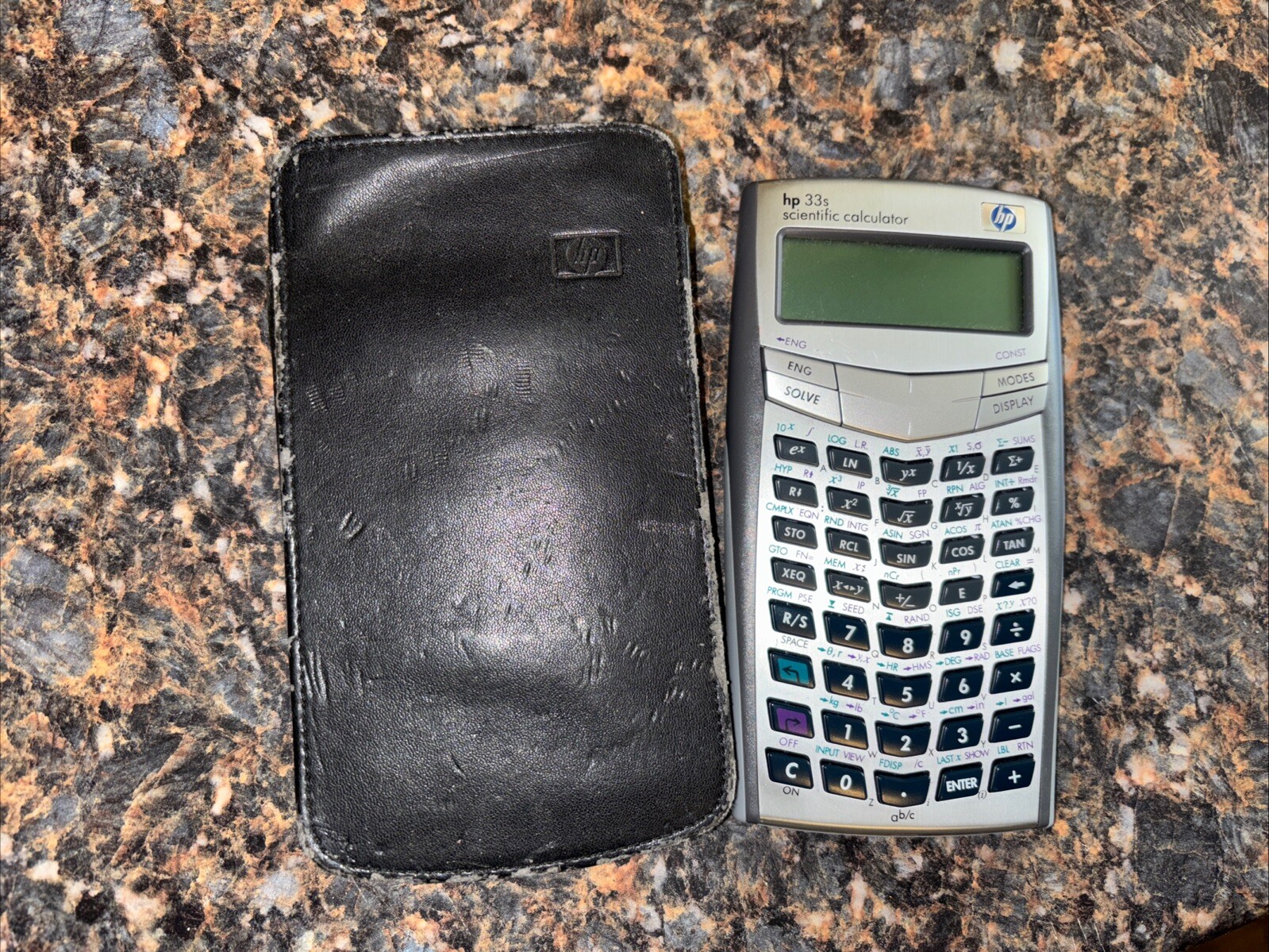 HP 33s Scientific Calculator With Case Batteries Need Changed | eBay