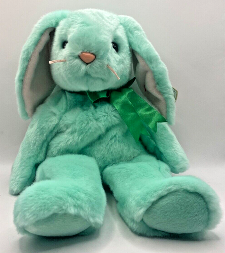 Ty Beanie Buddies "Hippity" Spring Mint Bunny, 14", 1998 -- MWMT | eBay