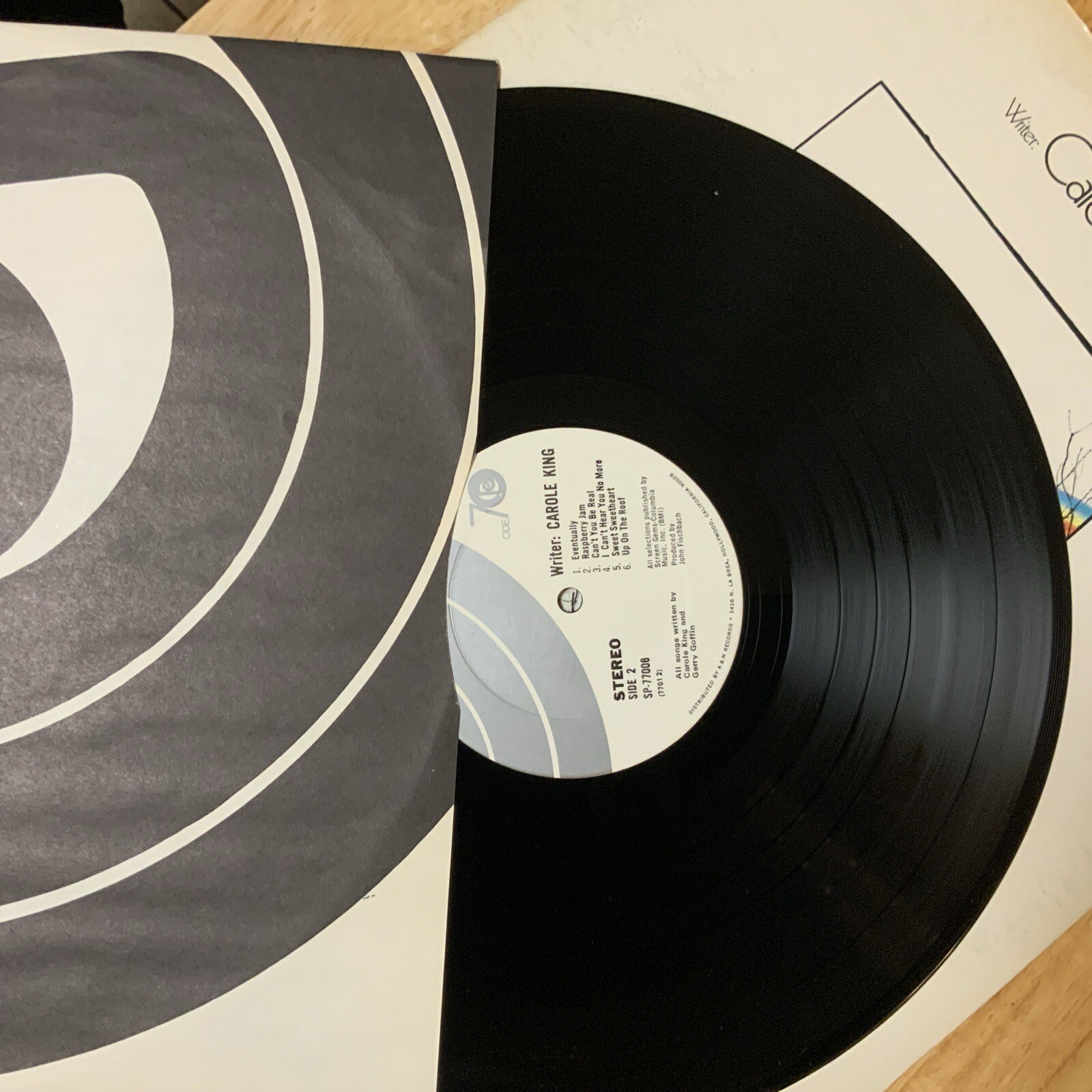 Carole King - Writer: Carole King Ode Records SP 77006 LP Record VG/VG ...