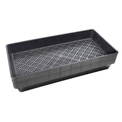 1020 Mesh Bottom Trays Soil Trays 10pack Seedling Starter Microgreen ...