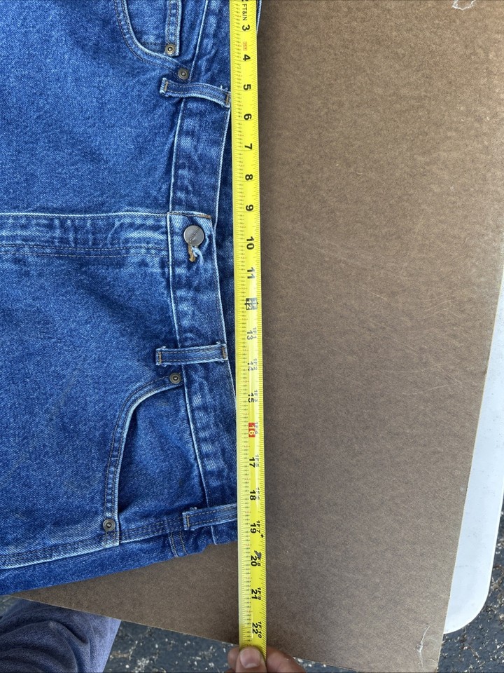 Carhartt Jeans Mens 42x30 Carpenter Relaxed Fit Workwear Blue Denim ...