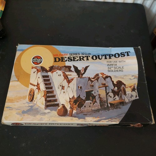 Vintage Airfix 1/32nd Desert Outpost | eBay UK