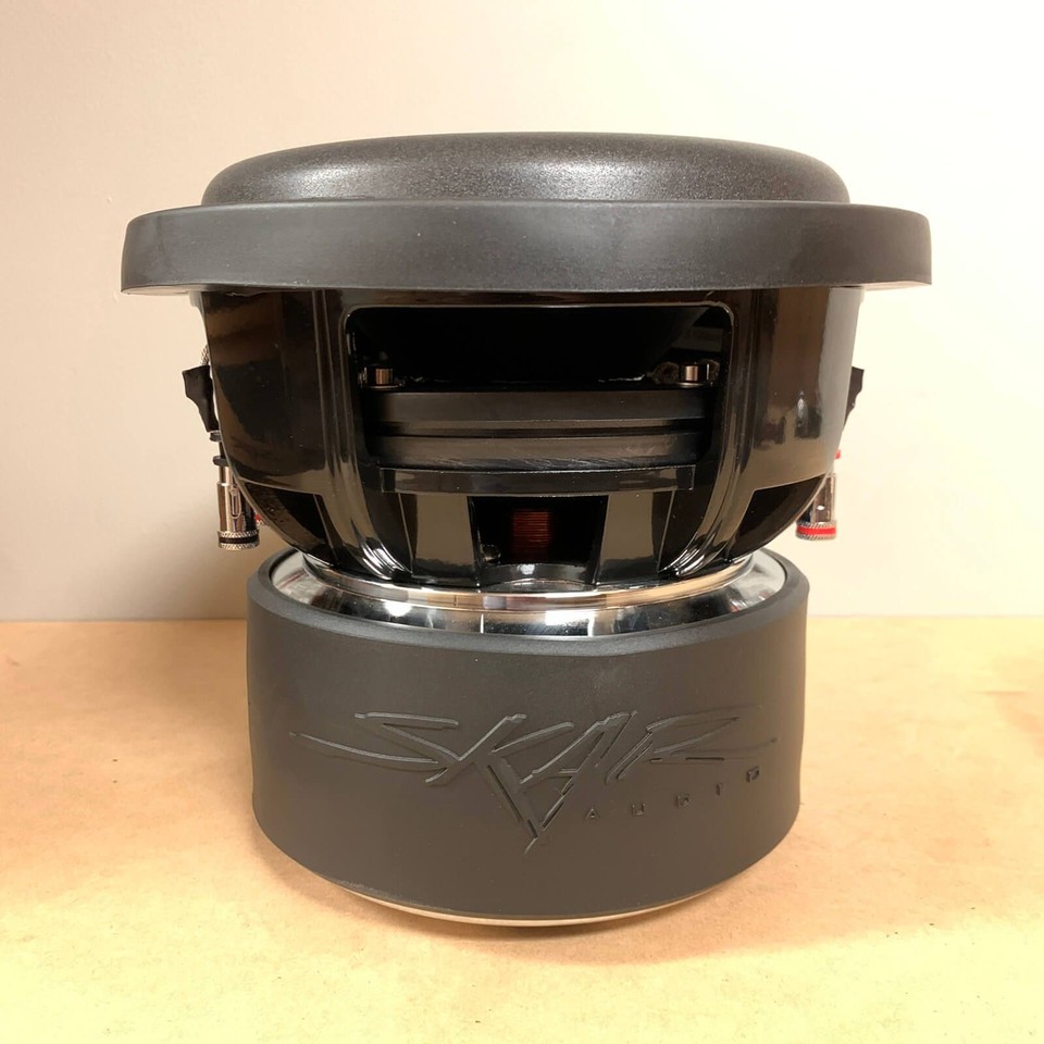 USED SKAR AUDIO ZVX-8 D2 8" 900 WATT RMS DUAL 2 OHM SPL CAR SUBWOOFER ...