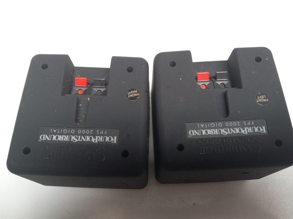 Cambridge SoundWorks Creative FourPointSurround Speakers Pair FPS 2000 ...