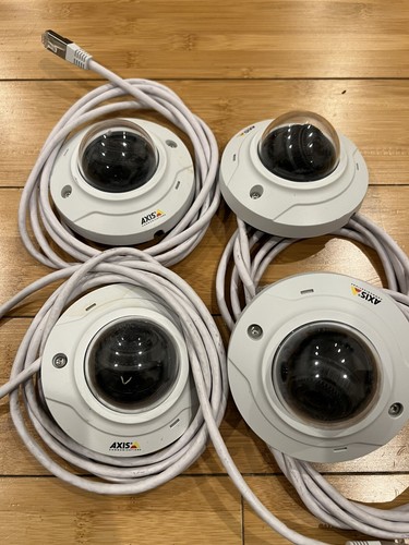 *LOT OF 5* Axis M3005-V POE 1080p 2mp Network Mini Dome Security ...
