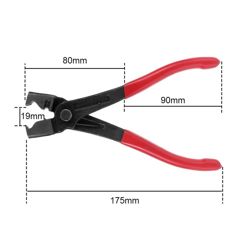 Hose Clip Clamp Pliers Vise R Type For Car Hose Crimping Plier Repair ...