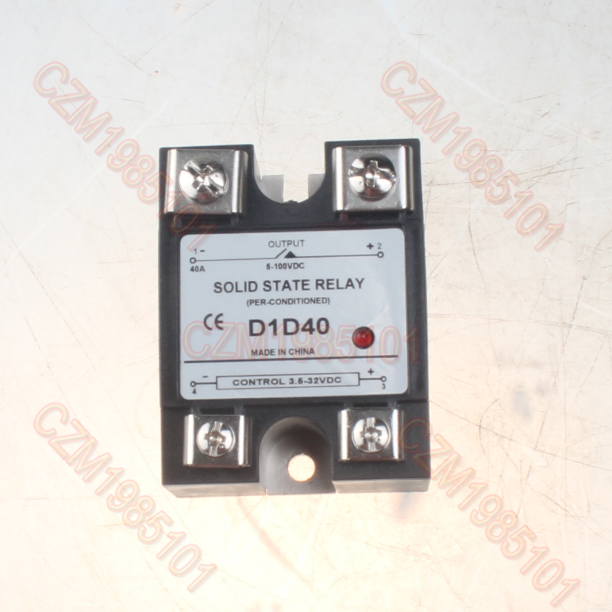 Solid State Relay SSR 3.5-32VDC Input 100VDC 40A Replace Crydom D1D40 ...