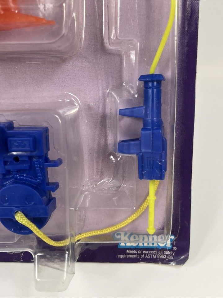 The Real Ghostbusters Winston Zedmore 1986 MOC Figure Package Wear ...
