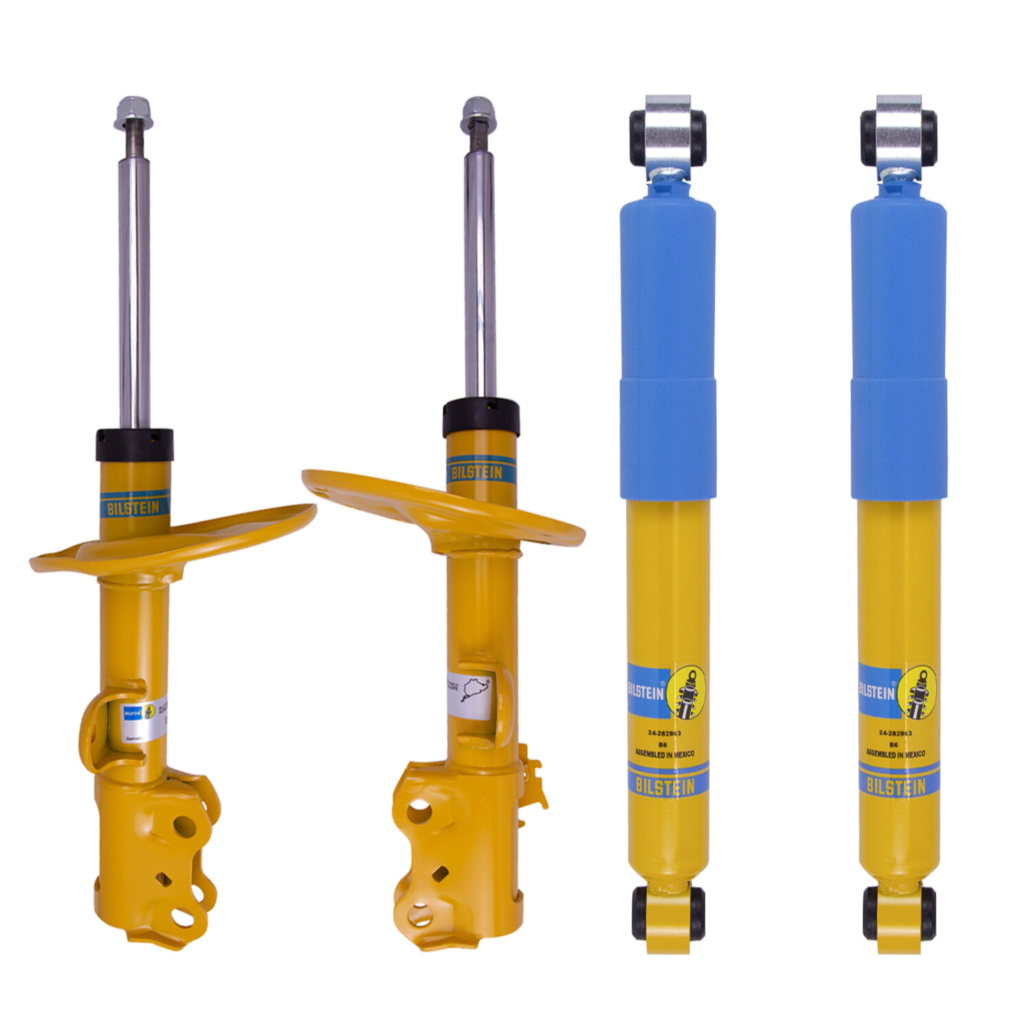 Bilstein B6 Front Suspension Strut and Rear Shock Absorber Kit For ...