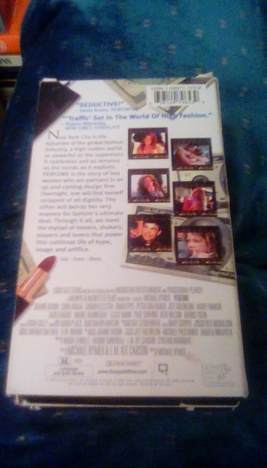 Perfume RARE Lions Gate 2000 VHS Carmen Electra Omar Epps modeling ...