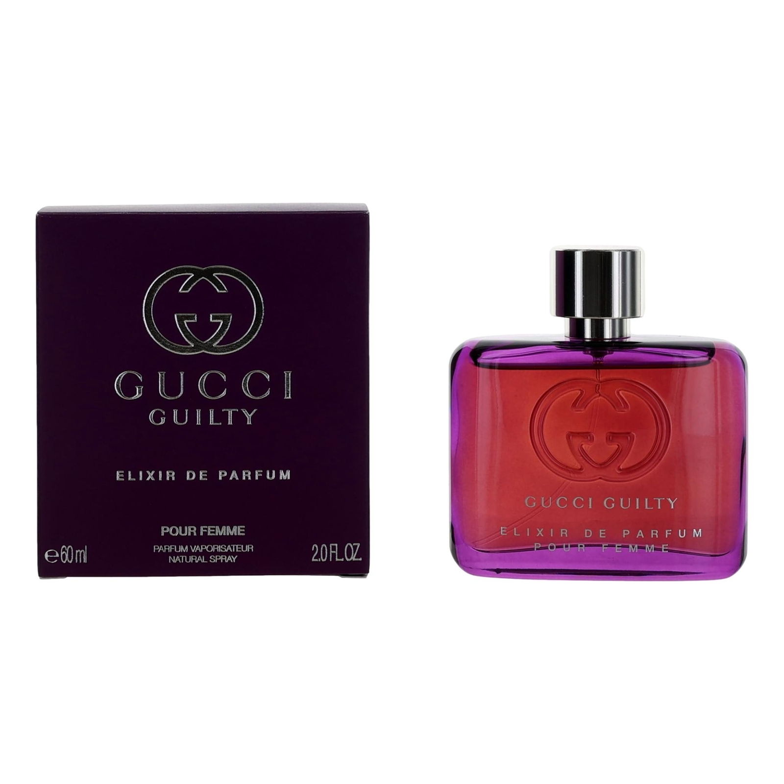 Gucci Guilty Elixir De Parfum Pour Femme by Gucci, 2oz Parfum Spray ...