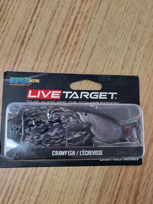 Live Target Crawfish 2” 3/4oz Grey/Brown | eBay