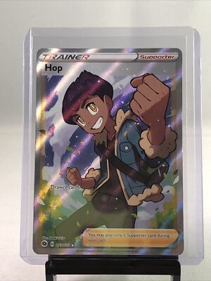 Pokemon Trainer Hop Full Art 073/073 Holo Champions Path | eBay