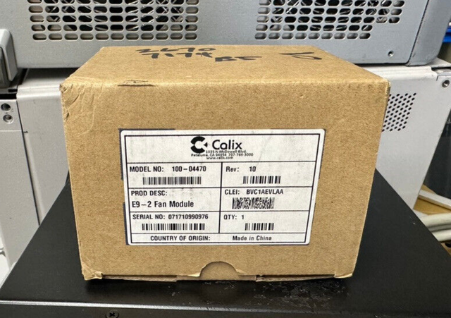 Calix E9-2 Fan Module 100-04470 Rev 10 Bvc1aevlaa for sale online | eBay