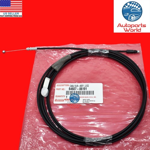 GENUINE TOYOTA 2012-2017 CAMRY LE XLE SE XSE TRUNK LID RELEASE CABLE ...