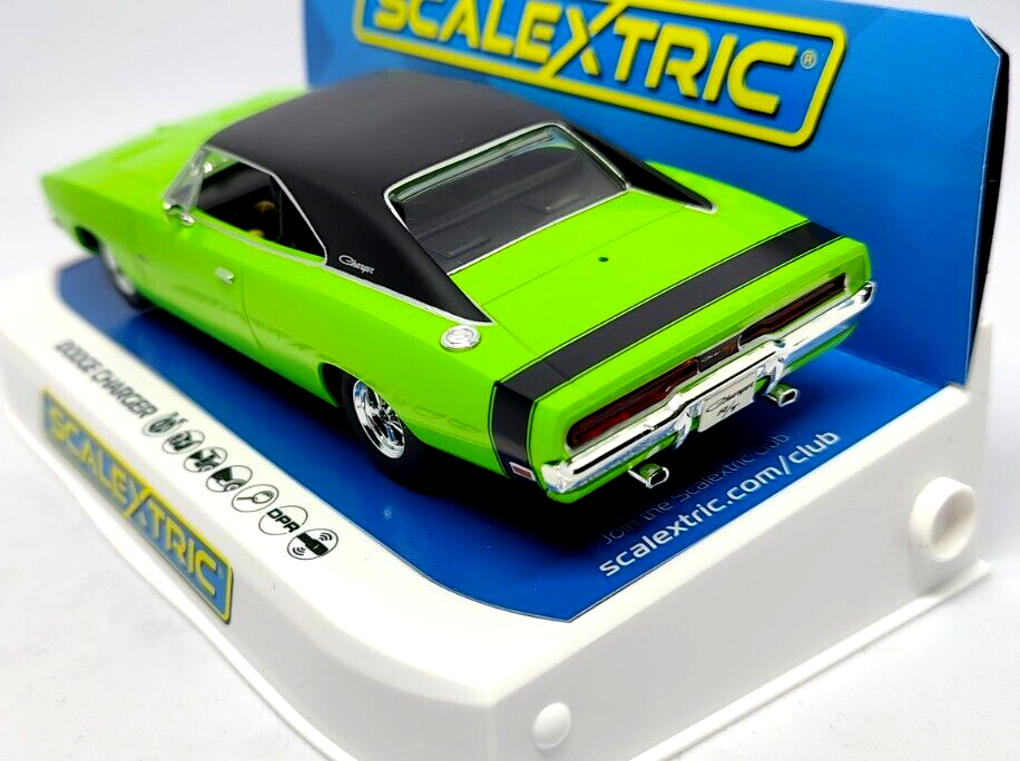 Scalextric C4326 Dodge Charger R/T Sublime Green Classic MOPAR DPR 1:32 ...