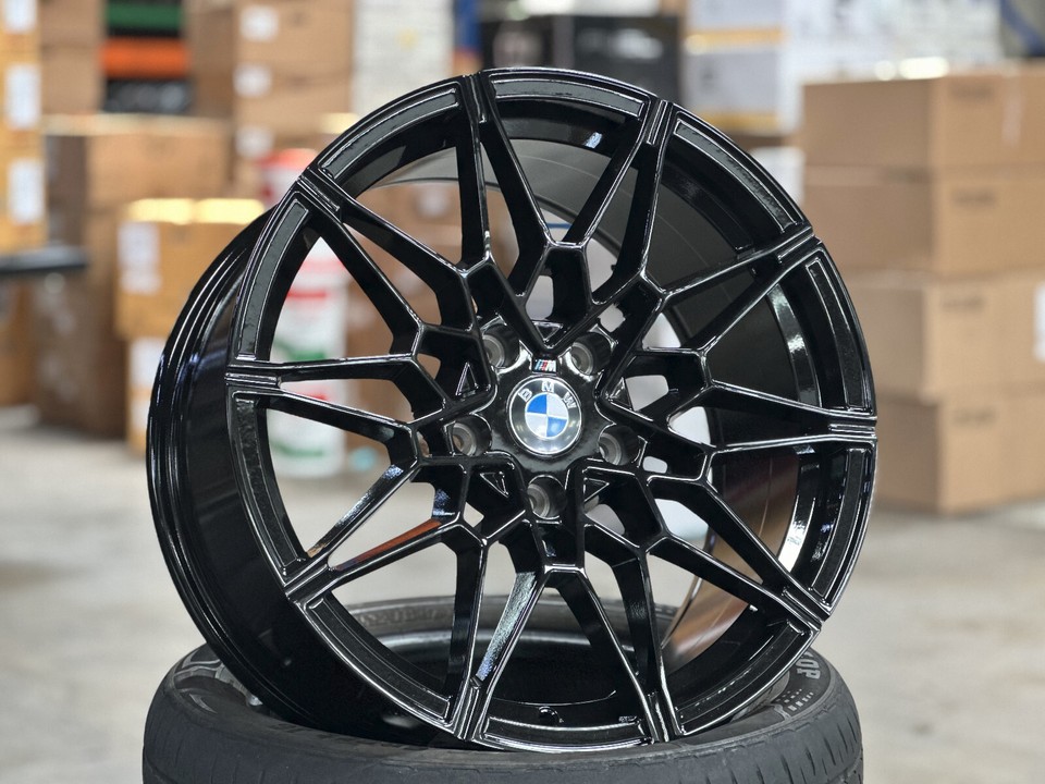 18" BMW M3 M4 Style 826M (4 Wheel) F30 F32 E90 E92 E36 E46 Z3 Z4 Gloss ...