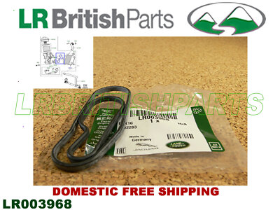 GENUINE LAND ROVER ENGINE OIL COOLER GASKET LR2 3.2L LR003968 | eBay