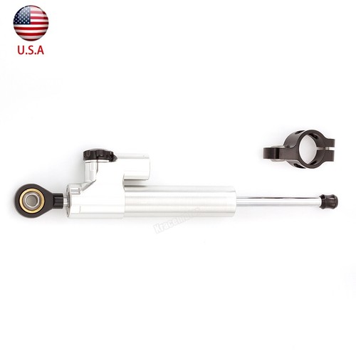 Motorcycle Dirt Bike CNC Adjust Steering Damper Stabilizer Safety ...