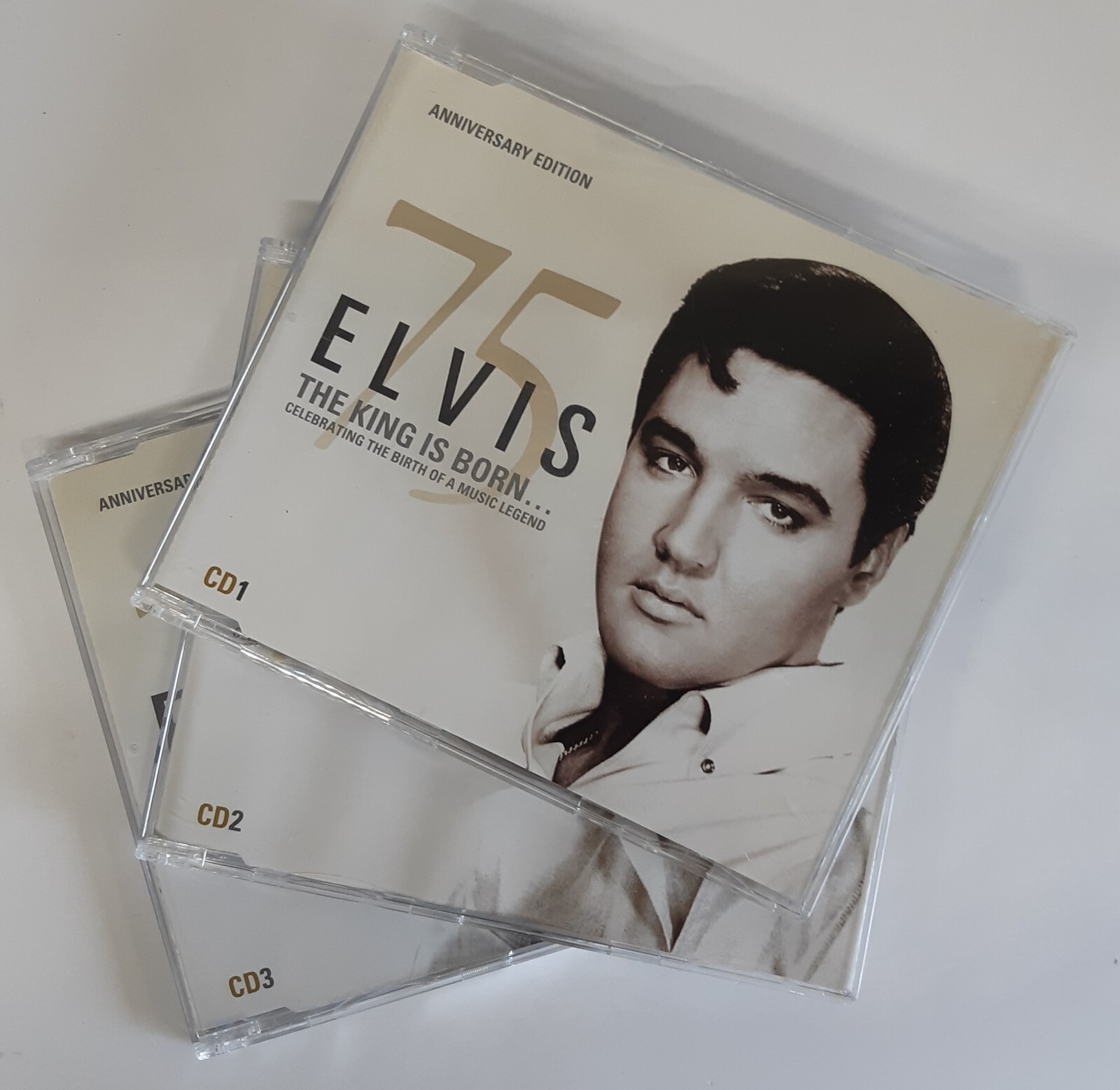 Elvis Presley - Elvis 75 The King Is Born 3 x CD SET NEW SEALED 75 ...