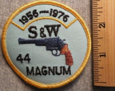 2 S & W 44 MAGNUM logo patches | eBay