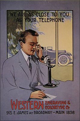 Poster, Many Sizes; 1916 Western Engraving Ad 01 | eBay