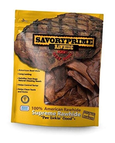 Savory Prime 1-Pound Rawhide Chips Beef Brown | eBay
