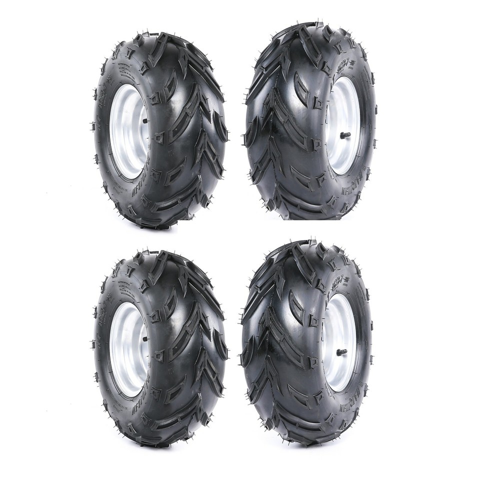 4pc 7" inch Wheels 16x8-7 Rim + Tyre Tire 110cc 125cc Quad Dirt Bike ...
